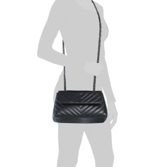 chavel | Bags | Cheval Bag Made In Italy Leather Quilted Crossbody ...